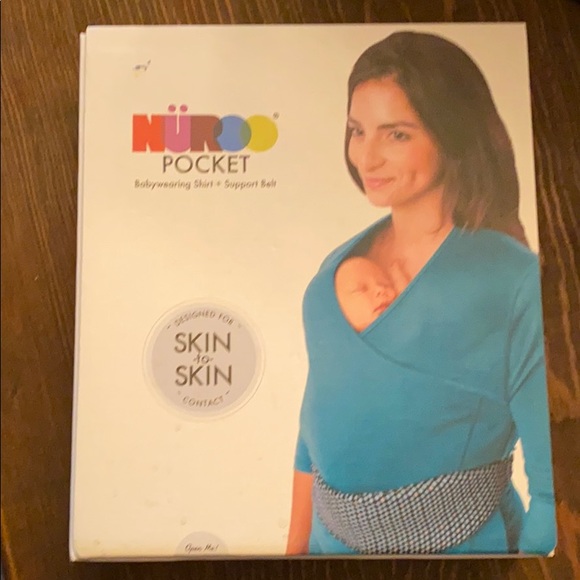 nuroo | Tops | Nuroo Skin On Skin Baby Wearing Shirt Support Belt ...
